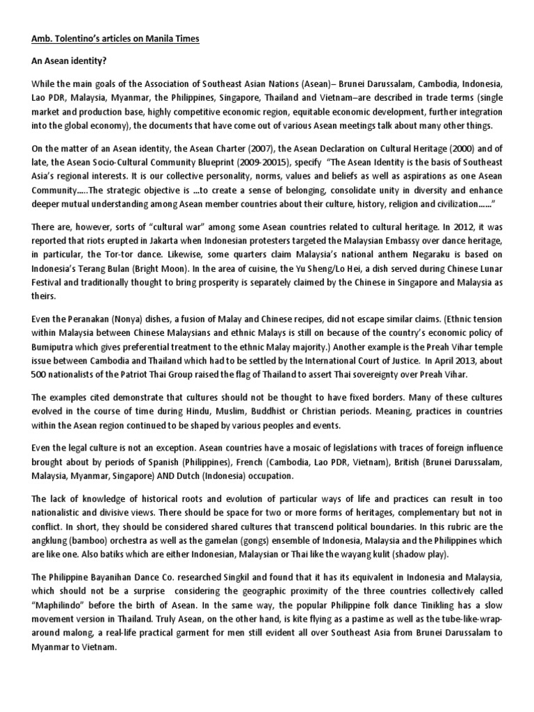 AmbaTol Manila Times Articles | PDF | Mekong | Wetland