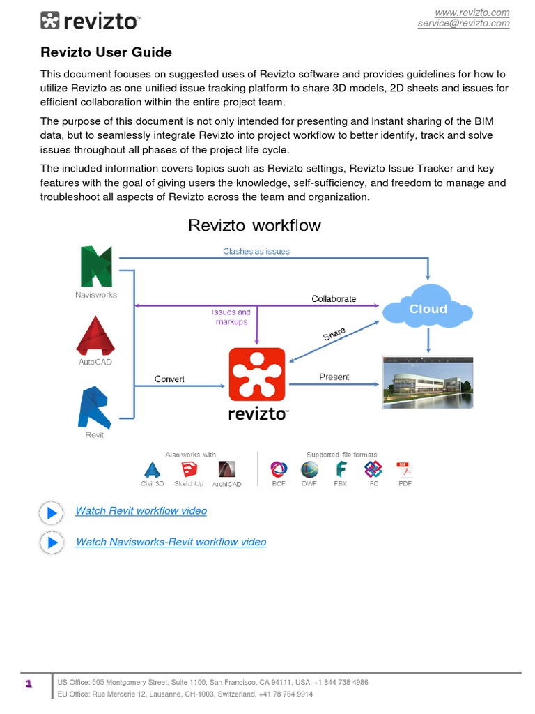 Revizto User Guide | PDF | Point And Click | 3 D Computer Graphics