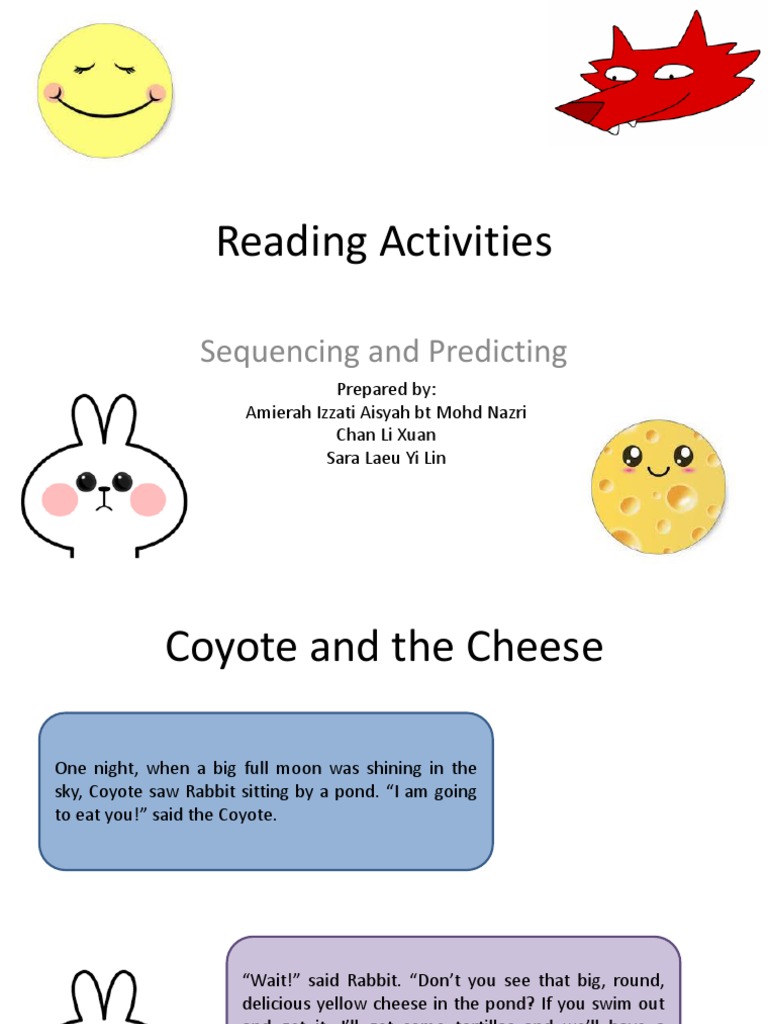 Coyote and Cheese: Preschool Activities | PDF | Travel
