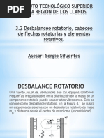 Balanceo Estático | PDF | Rotación | Fuerza