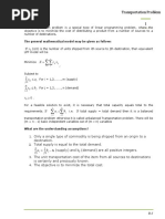UNIT 4 Tronportation Problem | PDF | Mathematical Optimization | Mathematical Analysis