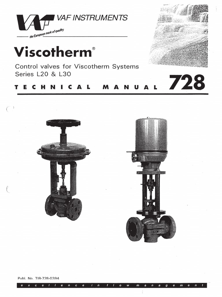 7-Control Valves For Viscotherm System | PDF