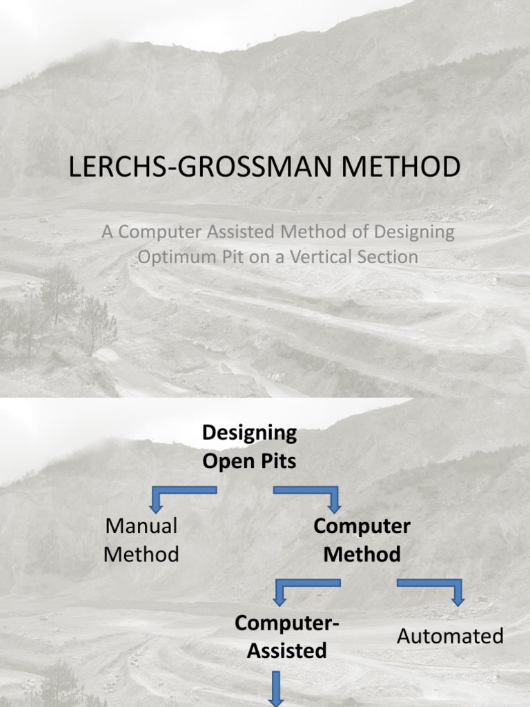 Lerchs Grossman Method | PDF | Applied Mathematics | Algorithms