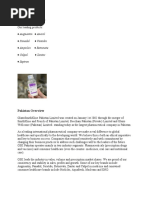 GSK Product List Overview | PDF