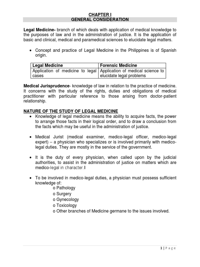 Legal Medicine | PDF | Evidence (Law) | Witness