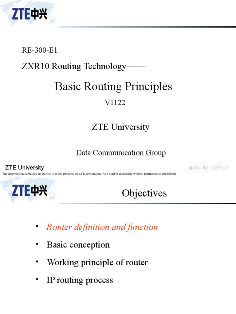 03 Routing Basics | PDF | Router (Computing) | Internet Protocols