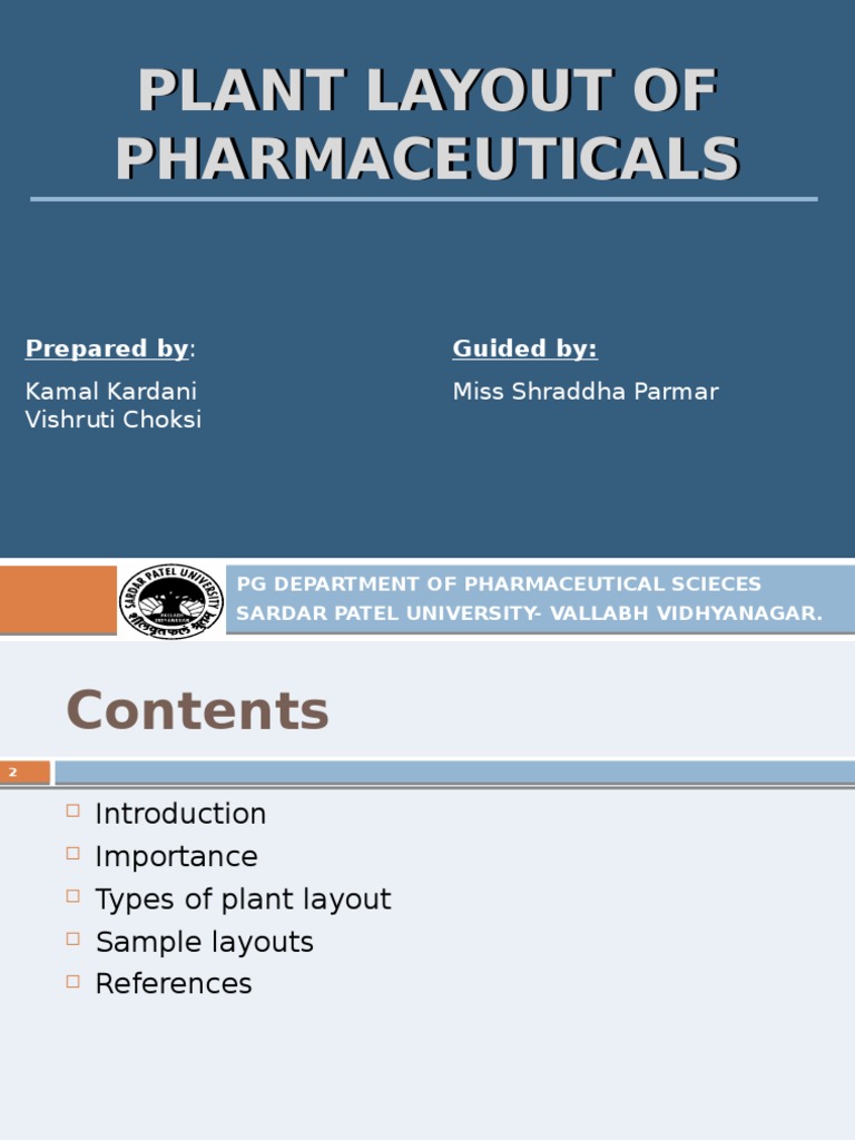 Plant Layout of Pharma | PDF | Inventory | Industries