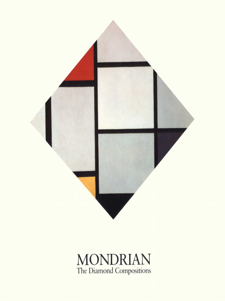 Mondrian Diamond Compositions | PDF | Cubism | Abstract Art