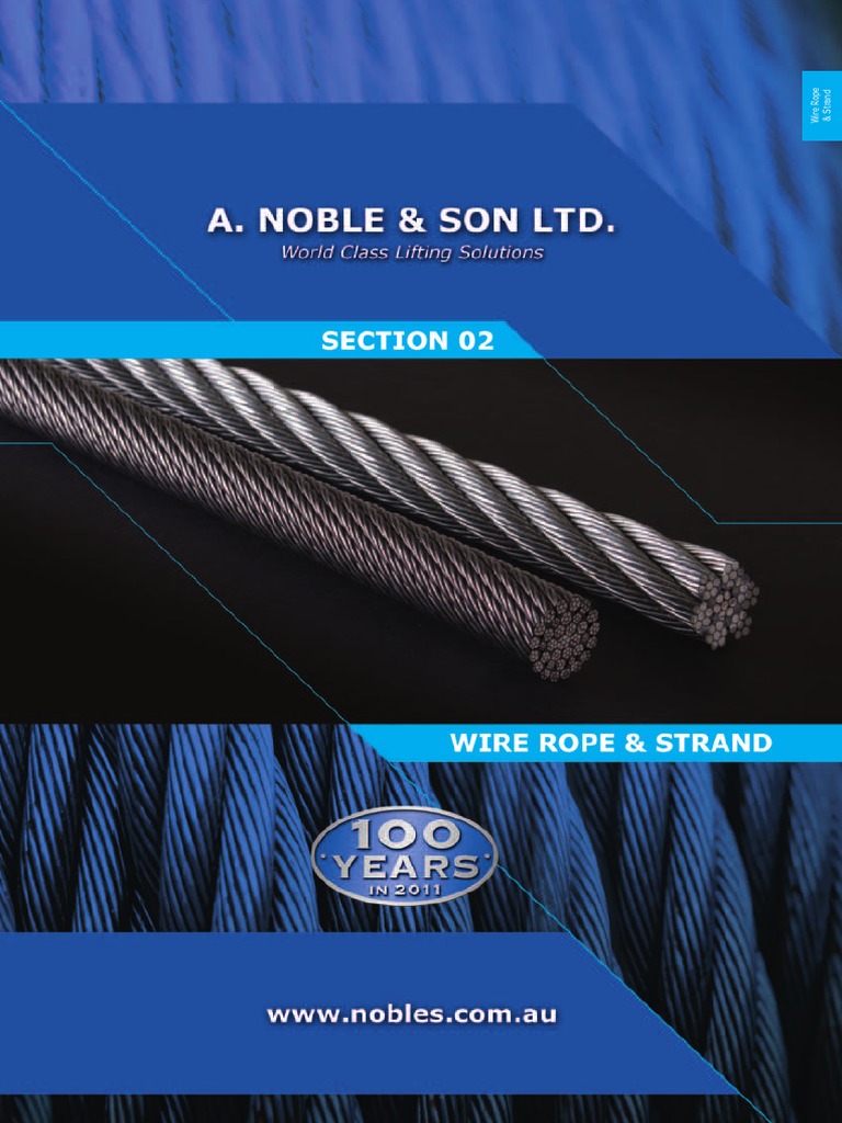 02 Wire Rope Strand PDF | PDF | Rope | Wire