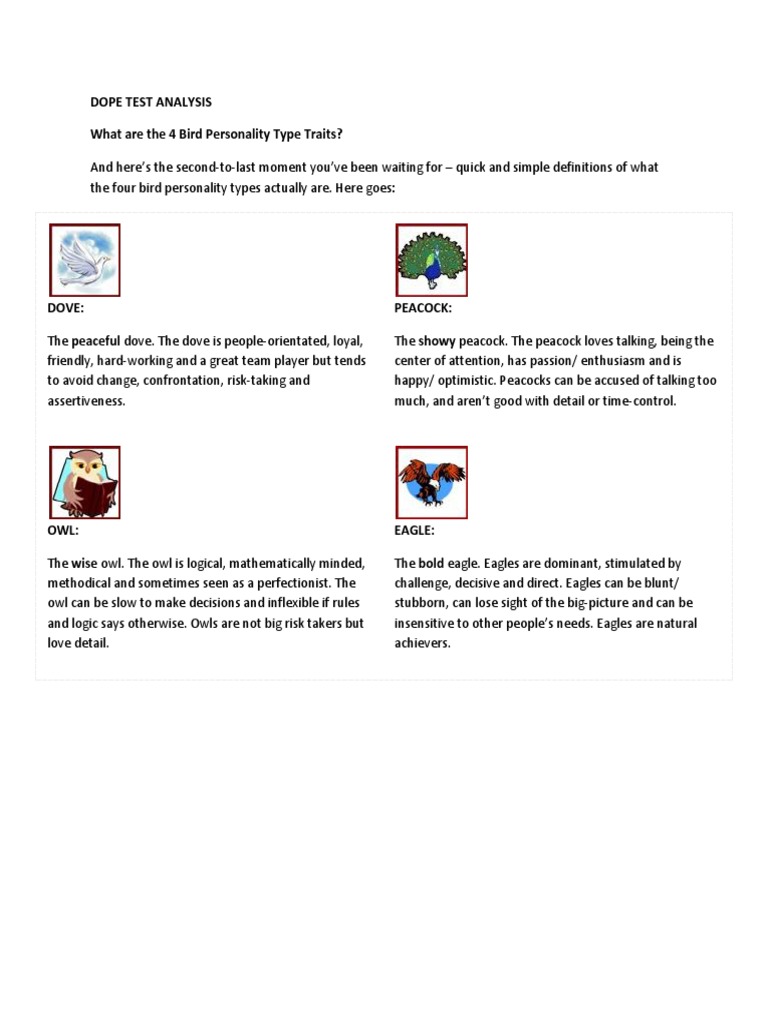 Dope Test Analysis | PDF
