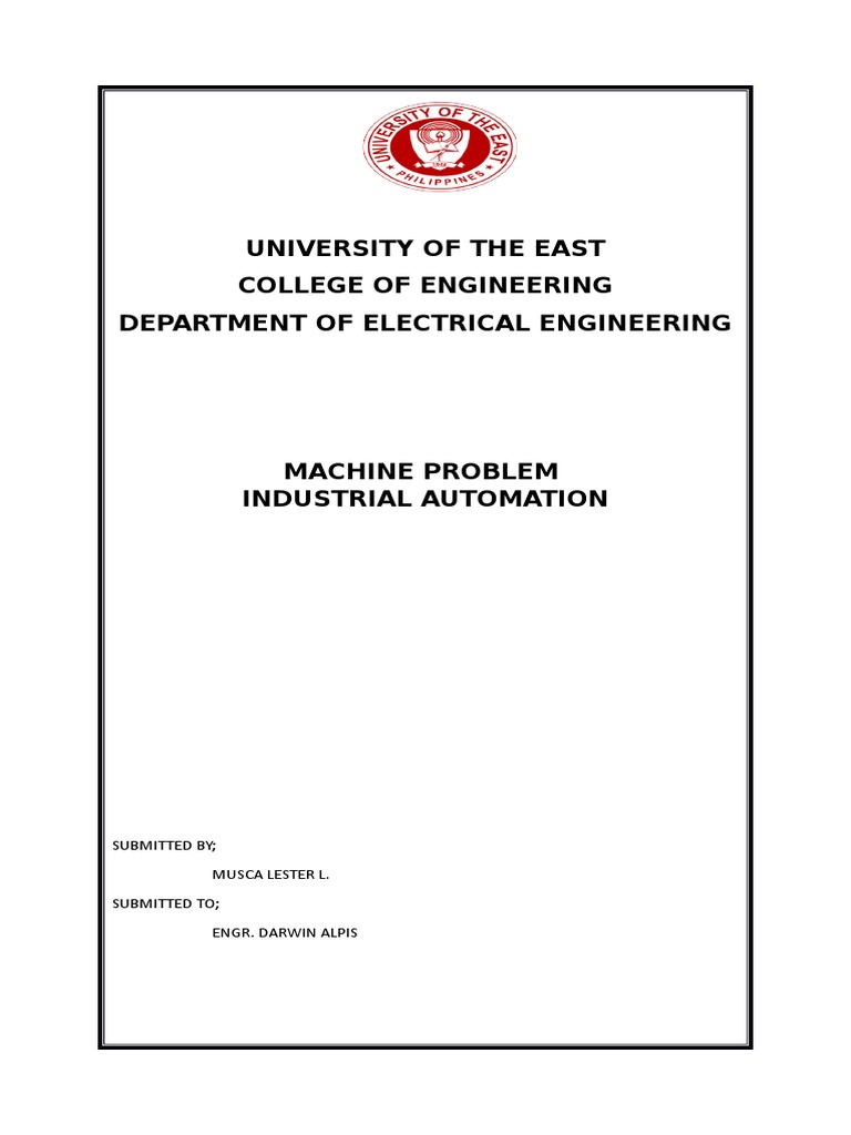 Problem Set Automation Final | PDF | Automation | Computer Engineering