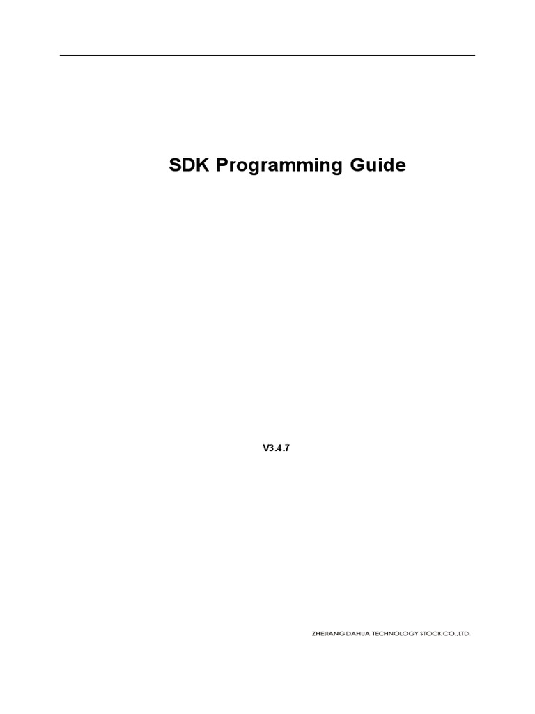 Dahua Camera Netsdk Programming Guide Download Free Pdf Digital Video Recorder Library 