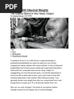 Arthur Jones - Ideal Workout | PDF | Physical Exercise | Athletic Sports