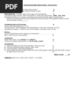 SMMSE Administration and Scoring Guide | PDF | Medical Specialties ...
