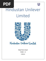 Hindustan Unilever Limited (HUL) Introduction | PDF | Unilever ...