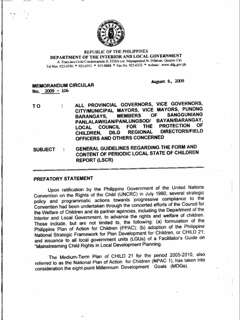 Mc2009-106.childrens Report Format PDF | PDF