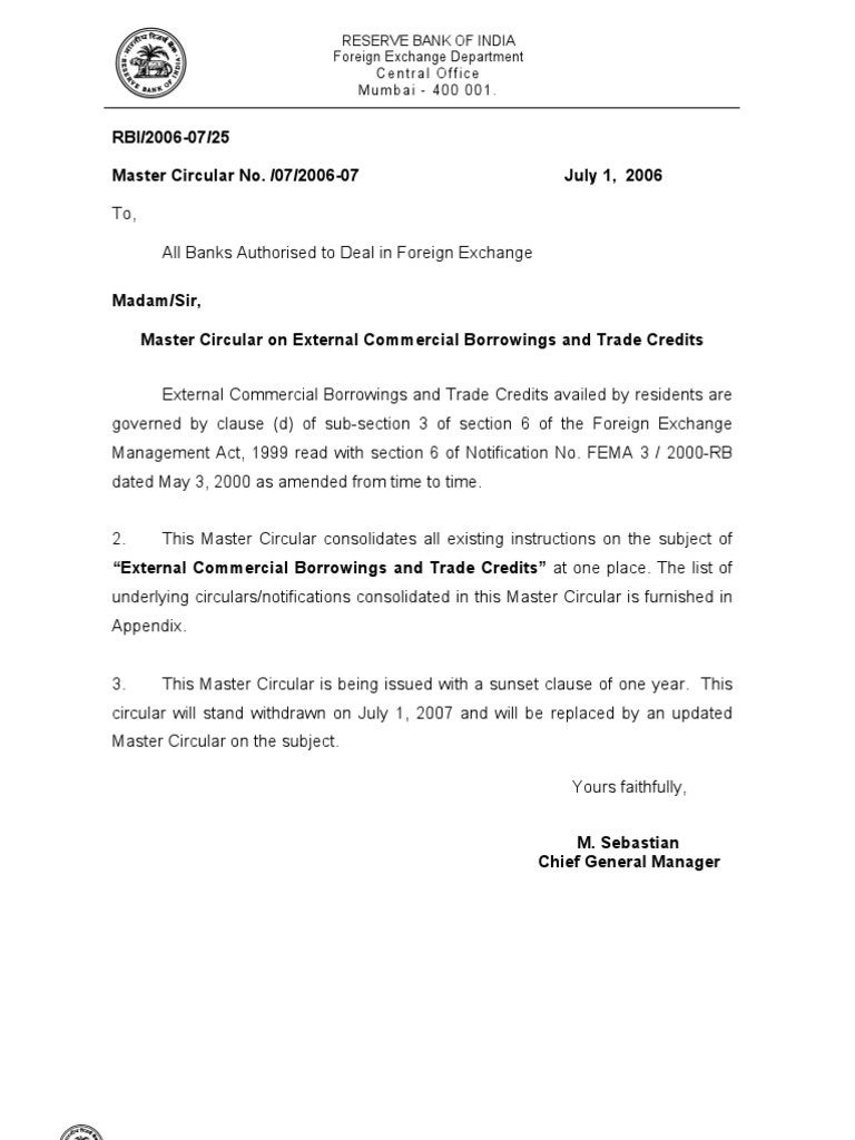 ECB Guidelines | PDF | Loans | Credit