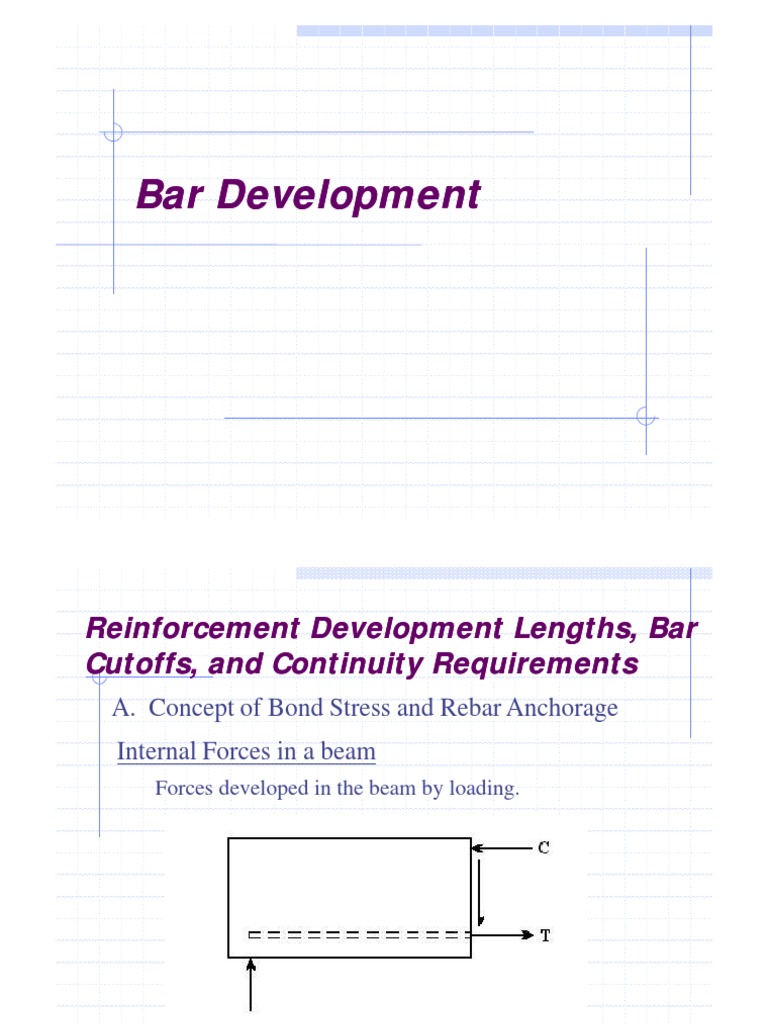 Rebar Development Length Calculator | PDF | Stress (Mechanics ...