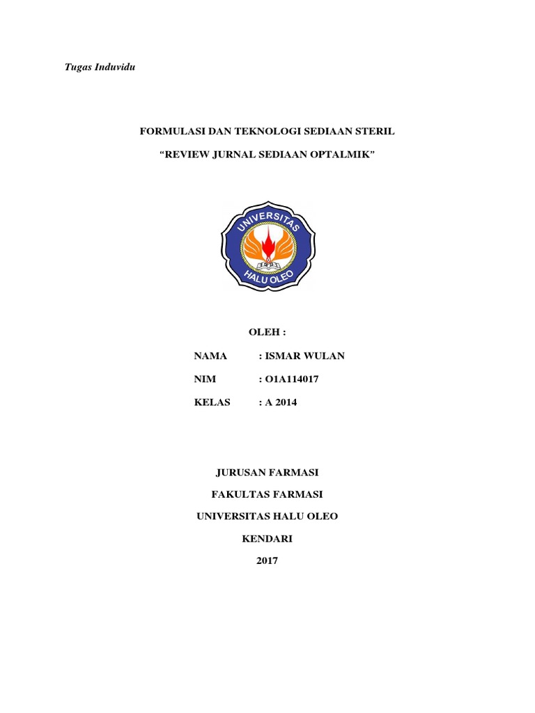Tugas Induvidu Fts Steril | PDF