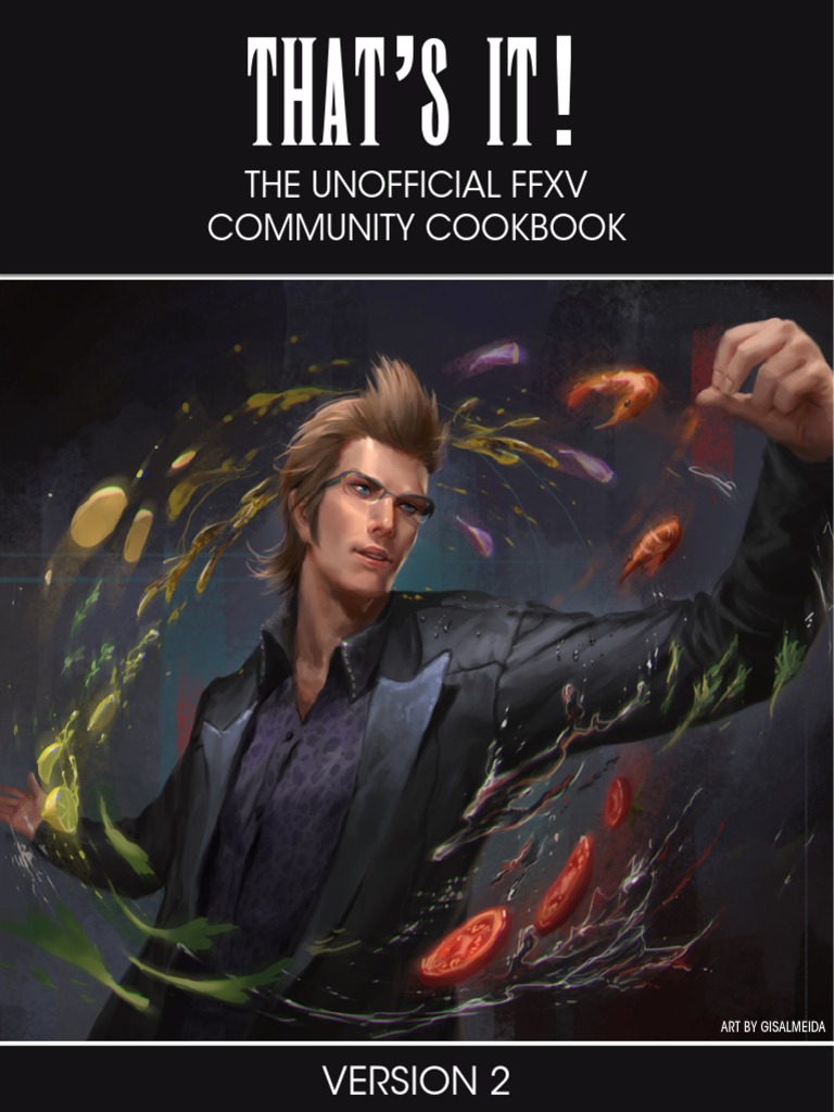 FFXV Recipe Cookbook | PDF | Stir Frying | Cuisine