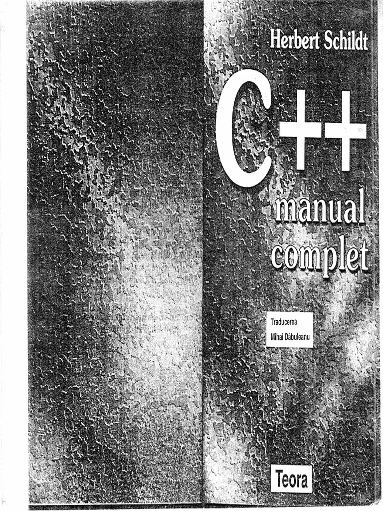 C++ Manual Complet PDF | PDF