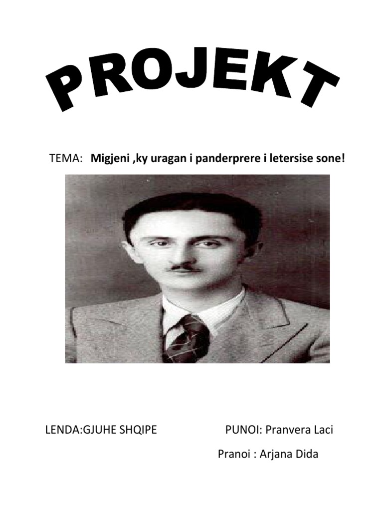Migjeni 161207174731 | PDF