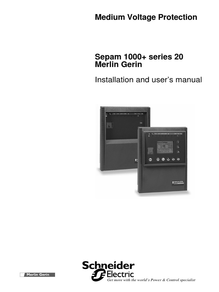 Manual de Usuario Merlin 1000 Serie 20 | PDF | Relay | Electrical ...