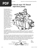 Bosch Injection Pump Rebuild | PDF | Diesel Engine | Pump