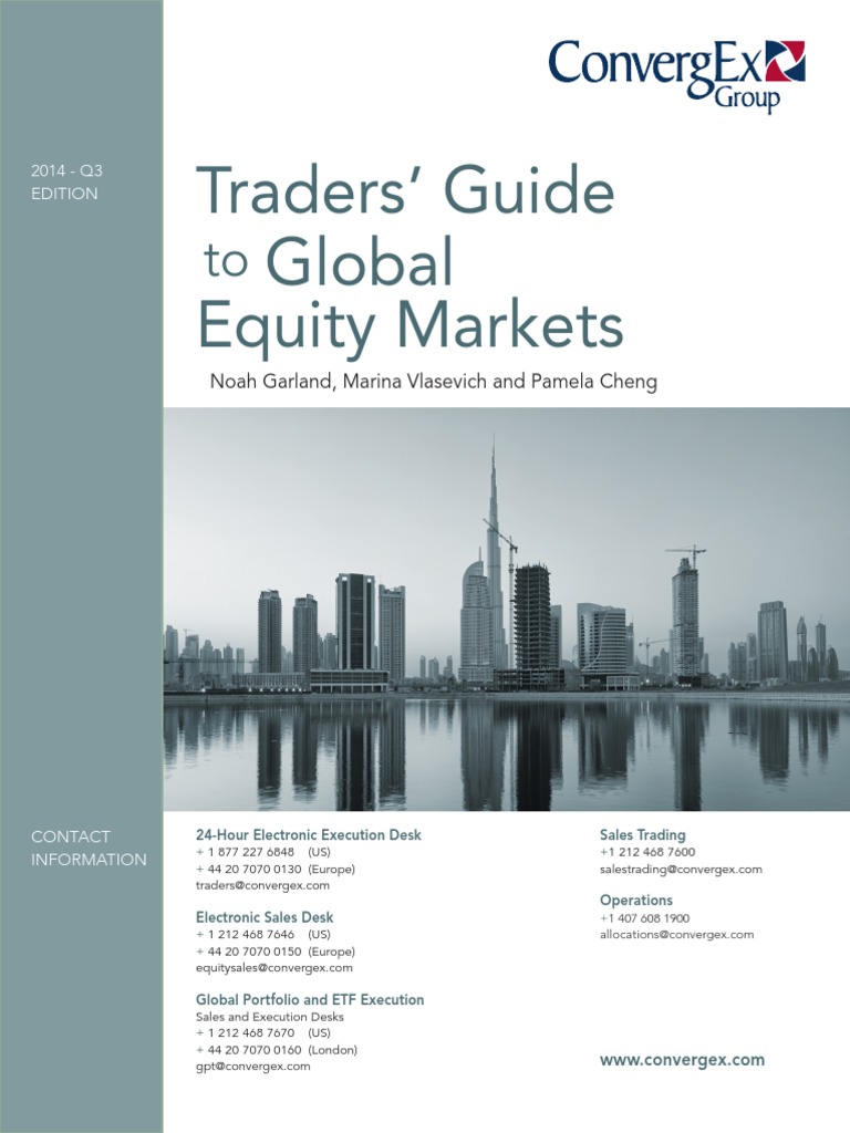 ConvergEx Traders Guide 2014 Q3 | PDF | Order (Exchange) | Financial ...