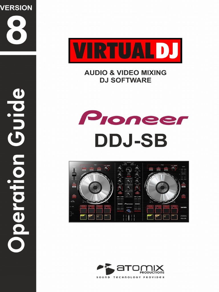 Pioneer DDJ-SB VirtualDJ 8 Operation Guide | PDF | Equalization (Audio) | Computing