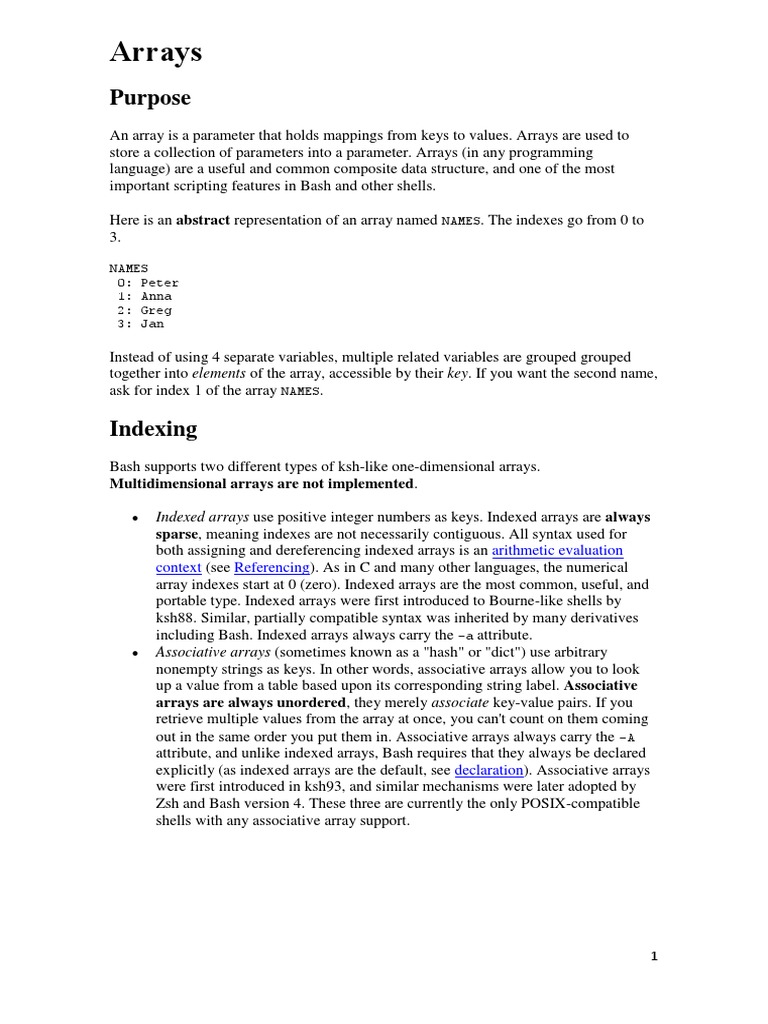 Arrays | PDF | Array Data Type | Array Data Structure