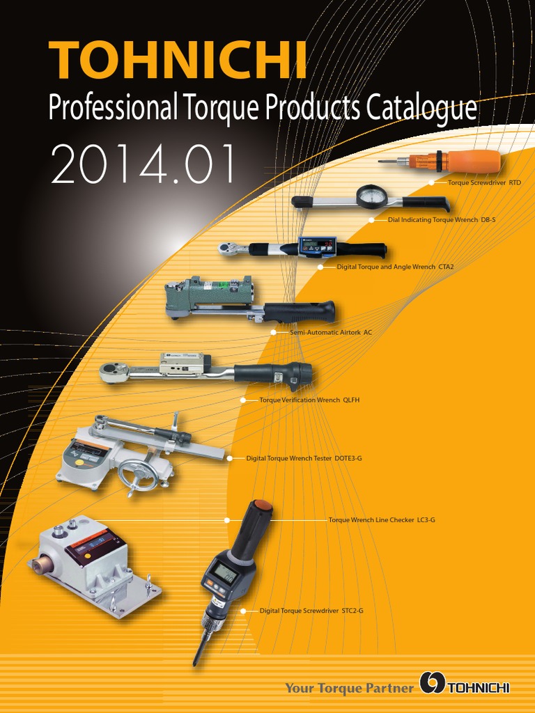 Tohnichi Katalog 2014 | PDF | Screw | Tools