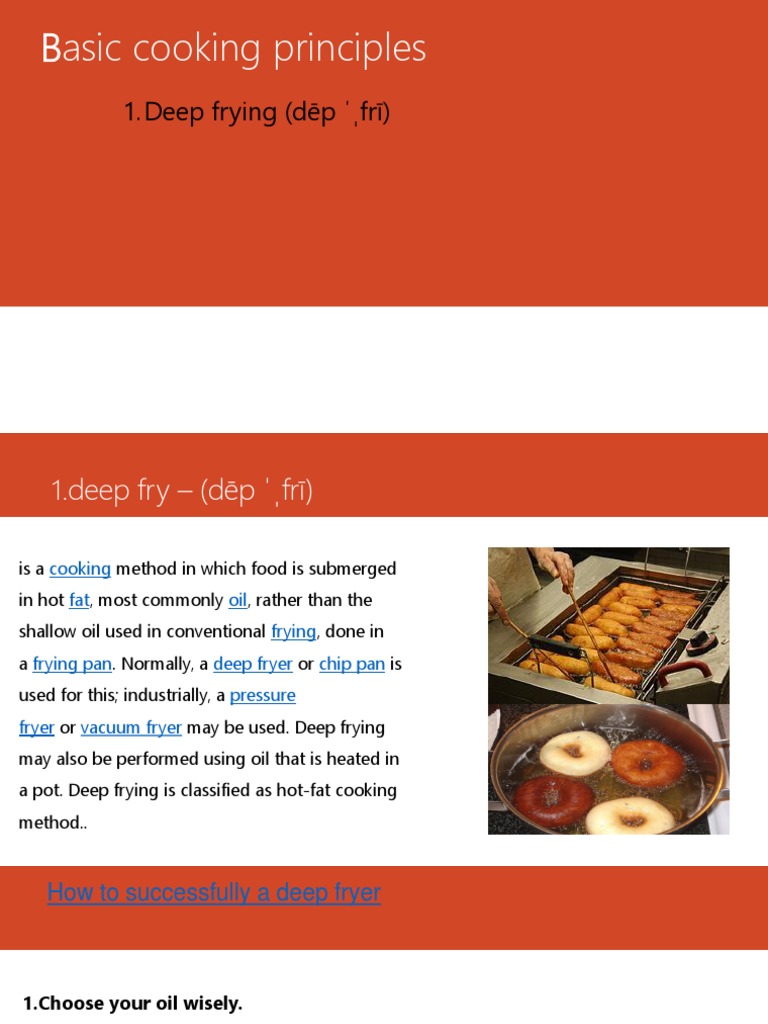 Basic Cooking Principles | PDF | Grilling | Roasting