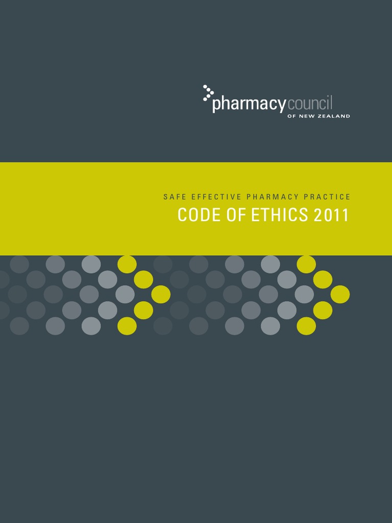 Pharmacy Code of Ethics 2011 | PDF | Pharmacy | Pharmacist