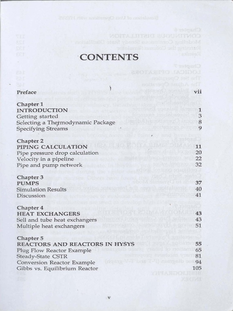 Simulation of Unit Operations With HYSYS | PDF | Simulation | Chemical ...