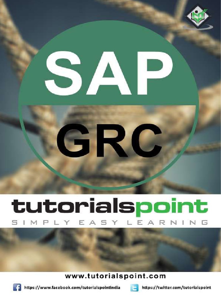 Sap GRC Tutorial | PDF | Risk Management | Business Process