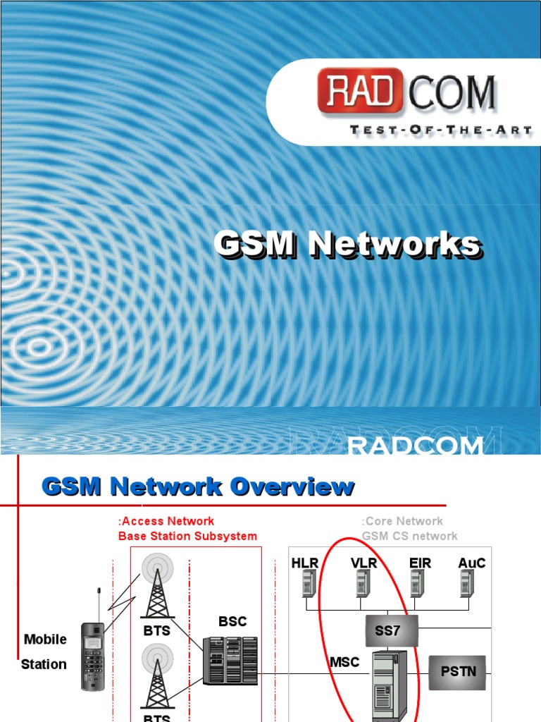 GSM Networks | PDF | Telecommunications | Networks
