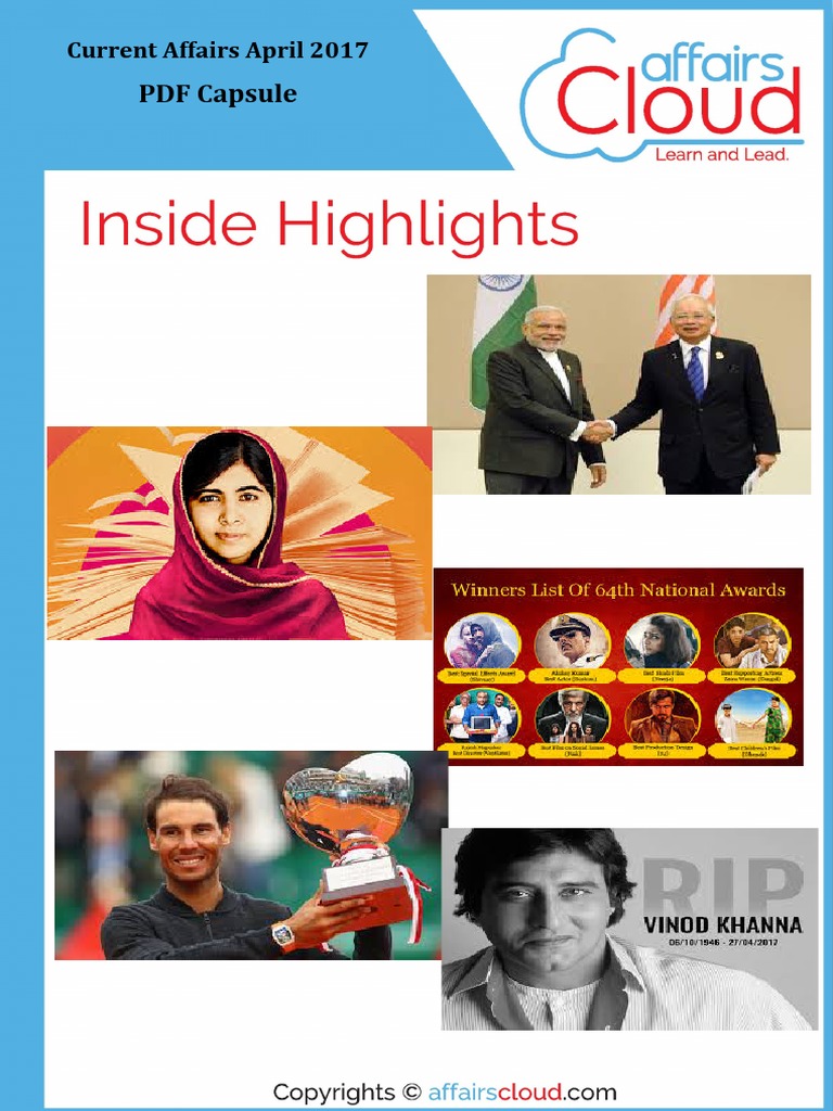 Current Affairs For 2017 | PDF | Hiv/Aids | Gujarat
