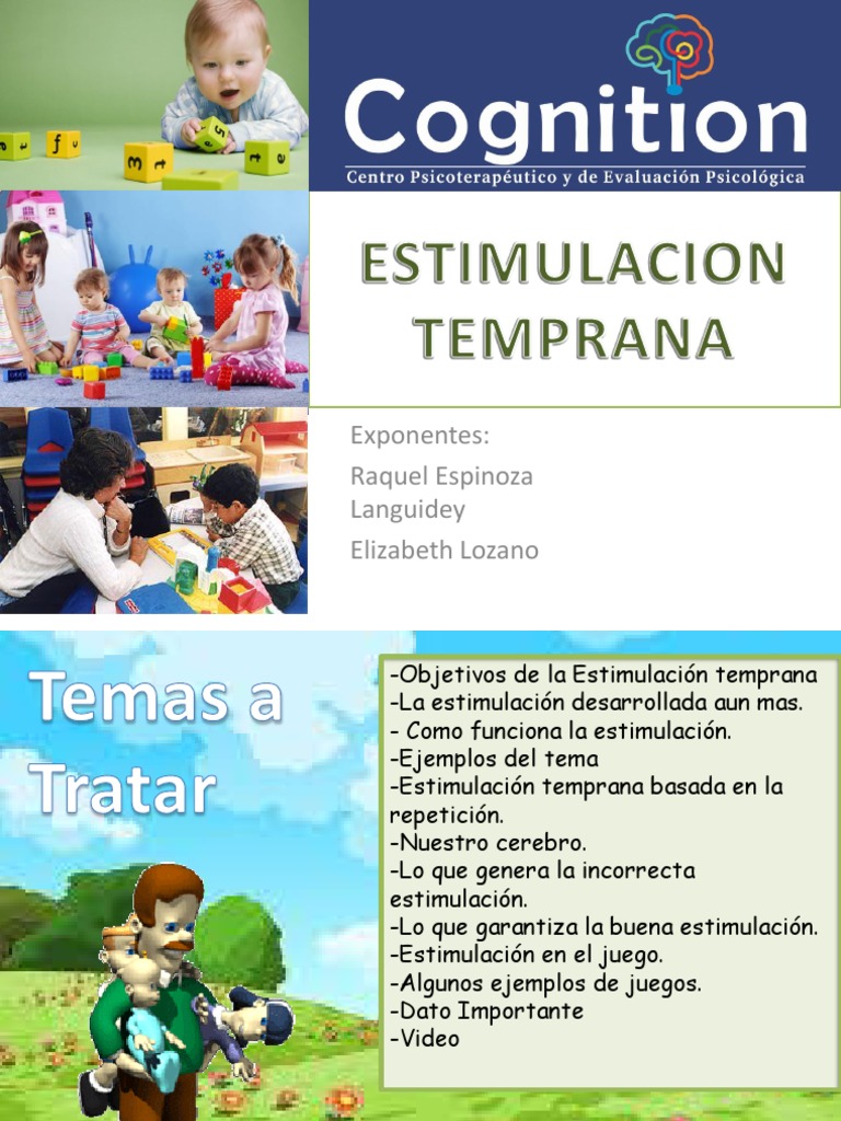 Estimulacion Temprana | Descargar gratis PDF | Neurociencia | Sicología