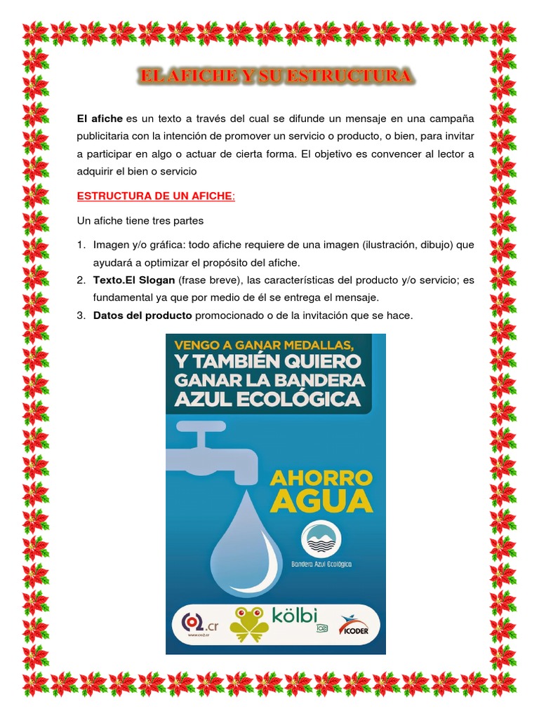 EL AFICHE Definición, Estructura, Ejemplos, 56% OFF