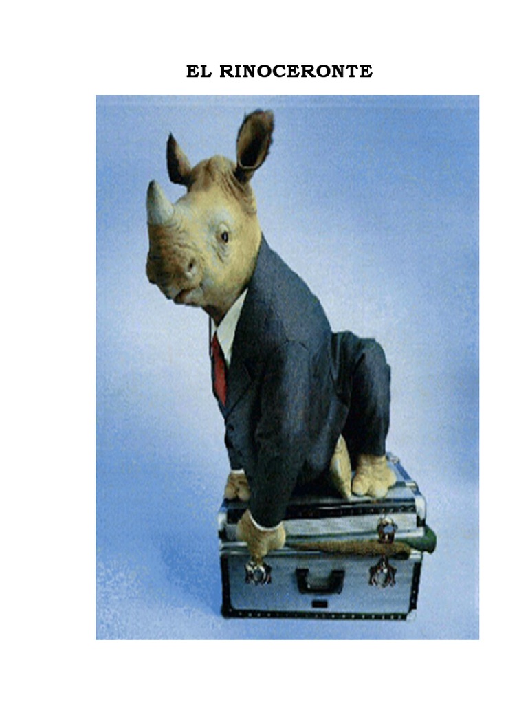 El Rinoceronte Analisis | PDF | Science | Ciencia (general)