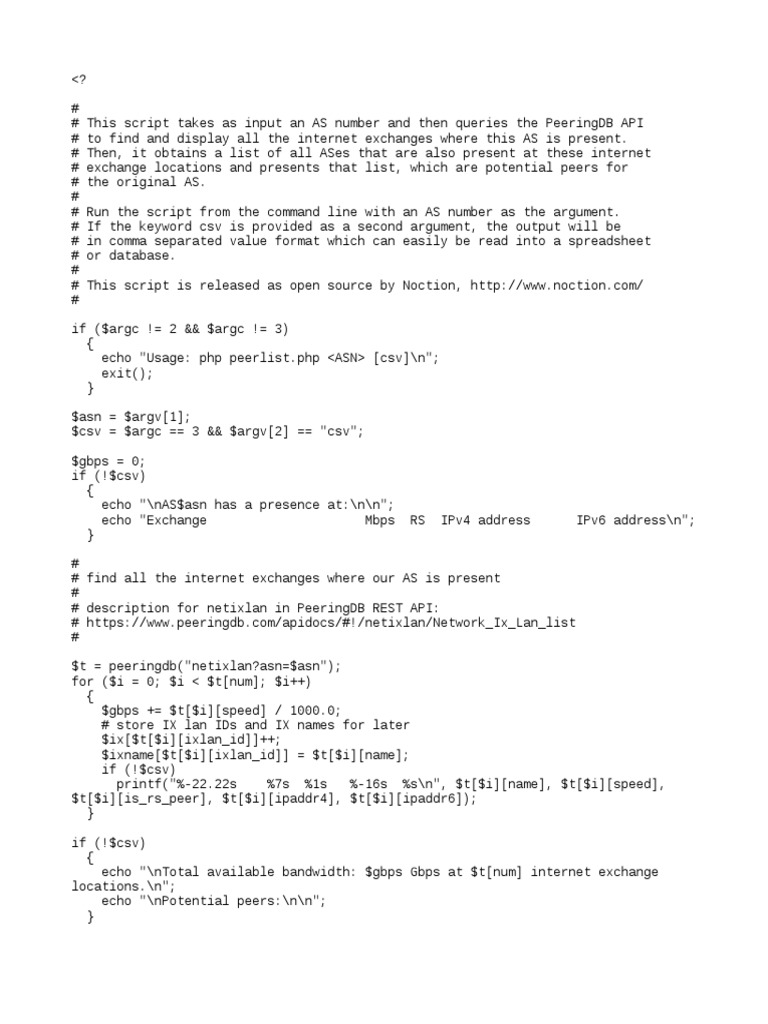 Peerlist PHP | PDF | Comma Separated Values | Computer Programming