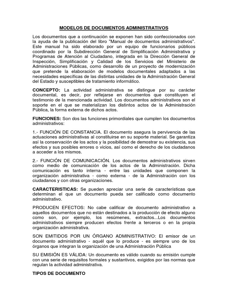 Modelos de Documentos Administrativos | PDF | Science | Evaluación