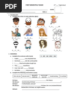 KG3 English Worksheet | PDF | Linguistics