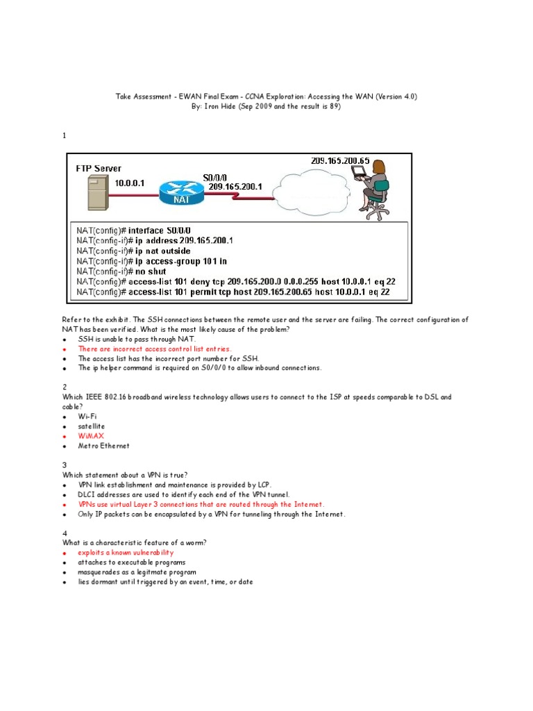There Are Incorrect Access Control List Entries | PDF | I Pv6 | Router (Computing)