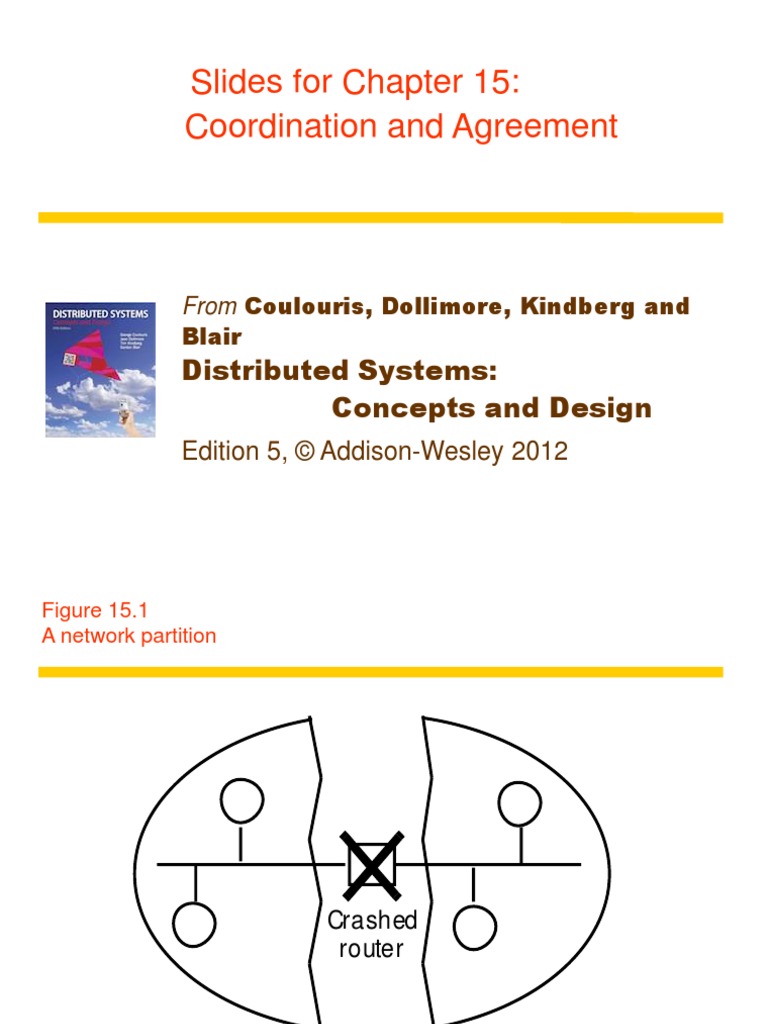 Slides For Chapter 15: Coordination and Agreement: Distributed Systems ...