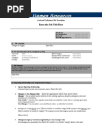 Position Analysis Questionnaire (PAQ) Example Template | PDF