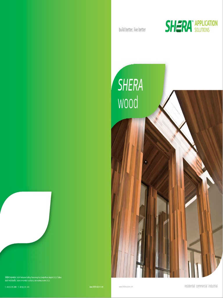 SHERA Wood Catalog PDF | PDF | Wood | Stairs