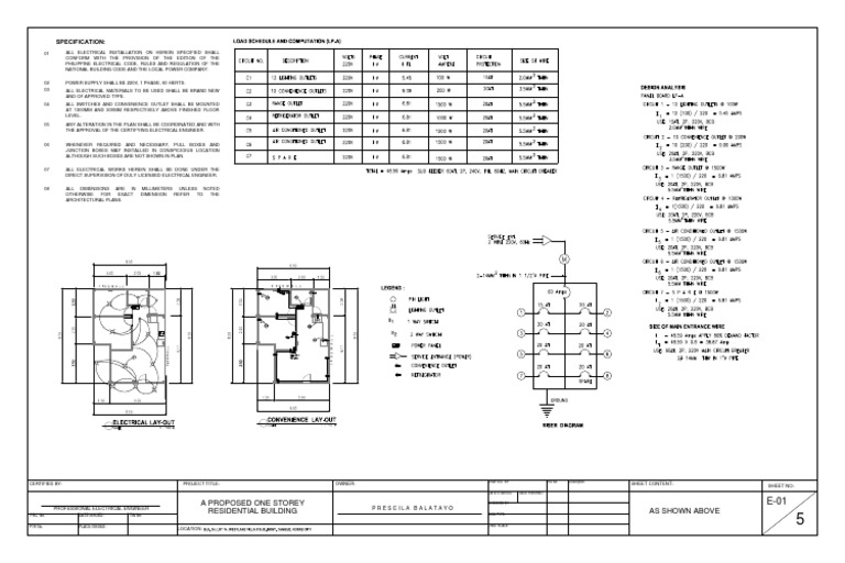 As Shown Above A Proposed One Storey Residential Building ...