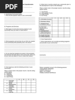 2012 Homeless Questionnaire | PDF | Homelessness | Substance Abuse